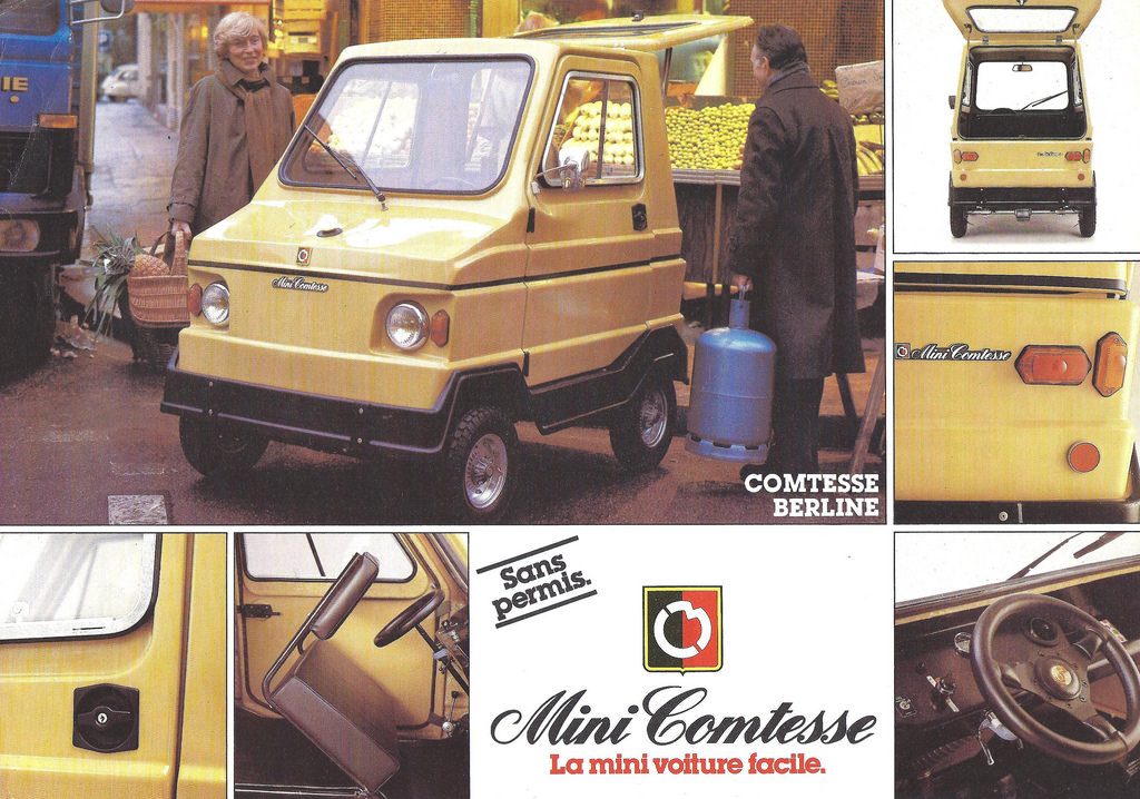 ACOMA Comtesse Berline Type 810E microcar | Small Cars Club