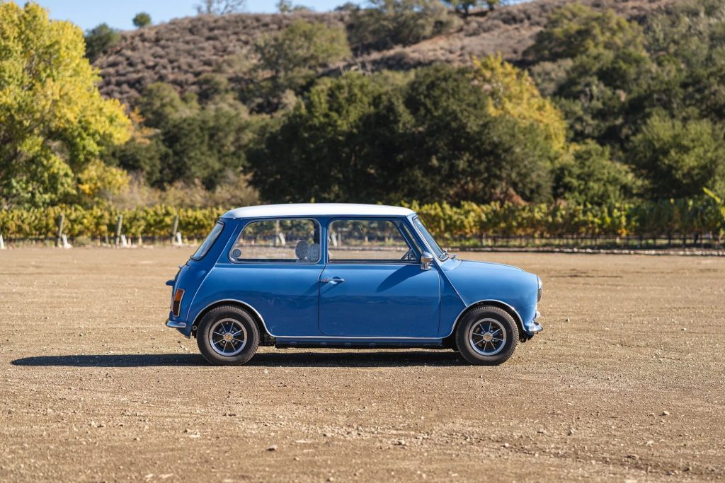 Tesla Powered Classic Austin Mini | Small Cars Club