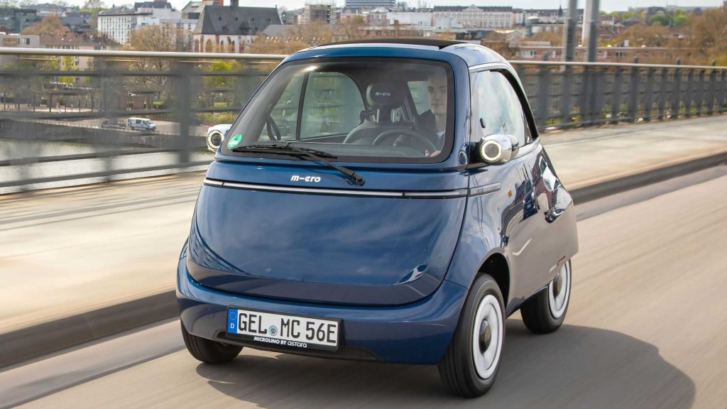 A Swiss startup has produced the first thousand Microlino mini-electric ...