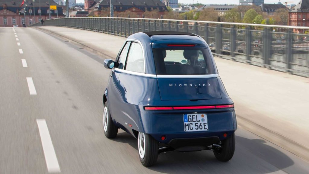 A Swiss startup has produced the first thousand Microlino mini-electric ...