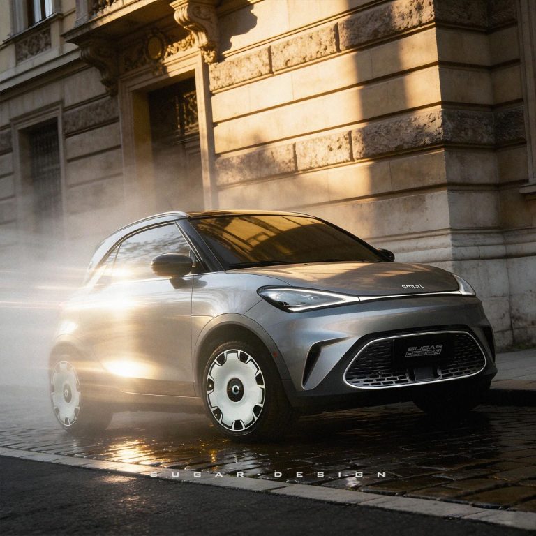 Smart #2 Begins to Take Digital Form as the ForTwo’s Successor | Small ...